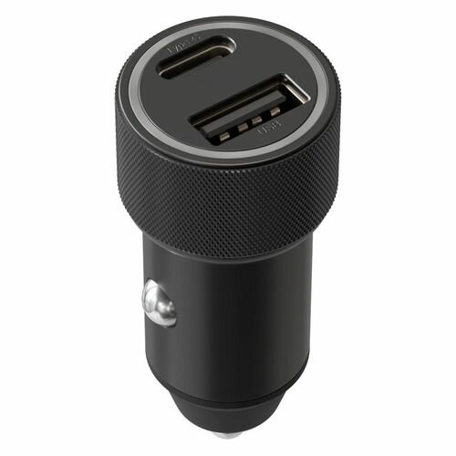 Автомобильное зарядное устройство Wiiix UCC-4-2-15, USB + USB type-C, 3A, черный