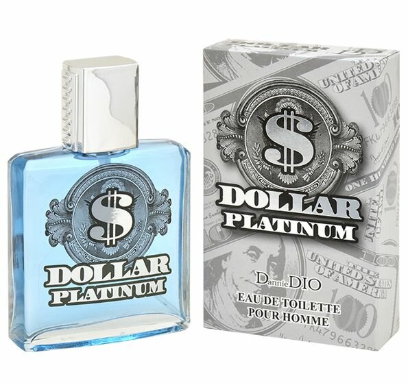 Туалетная вода Positive Parfum Dollar PLATINUM 100ml для мужчин