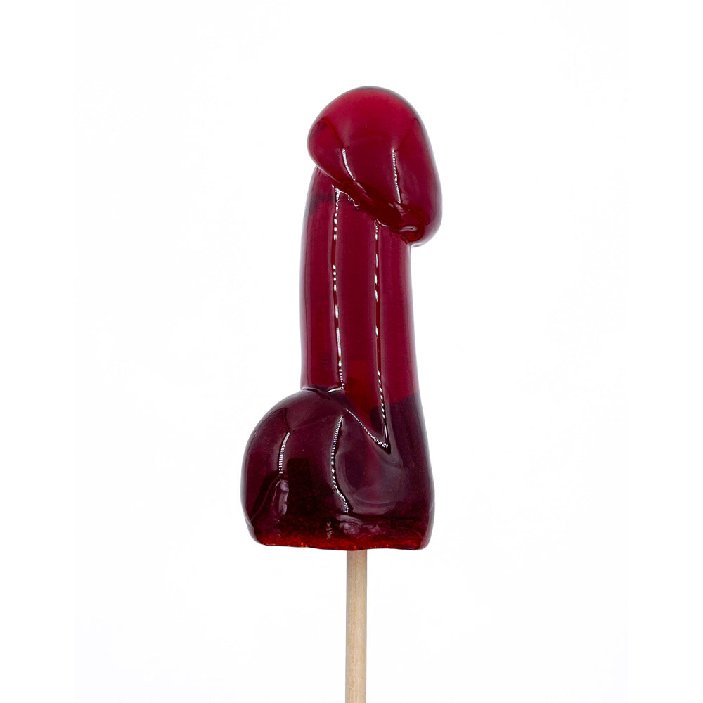 Леденец на палочке в виде пениса «Penis Strawberry» со вкусом клубники