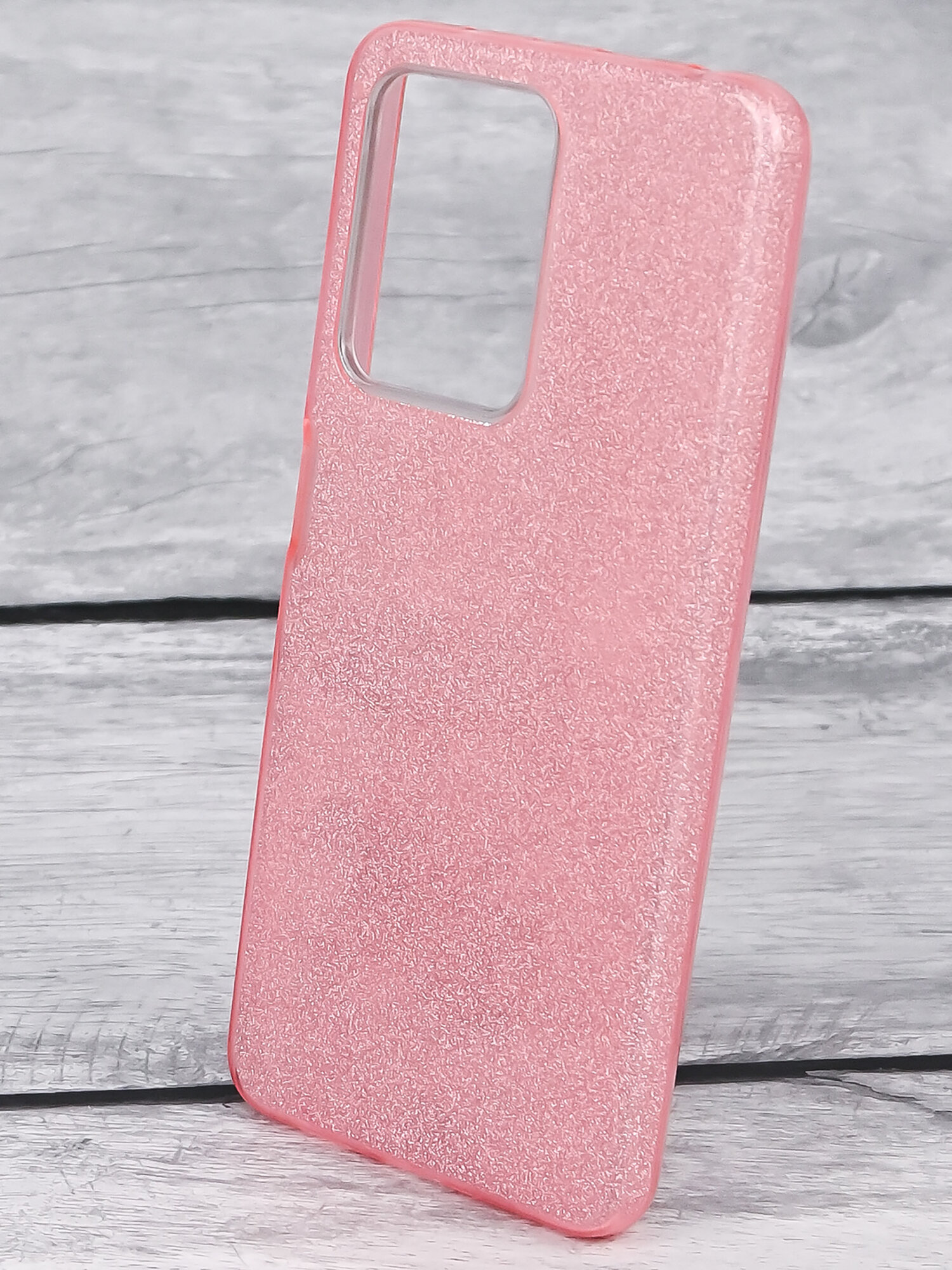 Силиконовый чехол бампер на смартфон Xiaomi POCO X5 Pro 5G переливающийся с блестками, защитная блестящая накладка для телефона Ксаоми поко х5 про