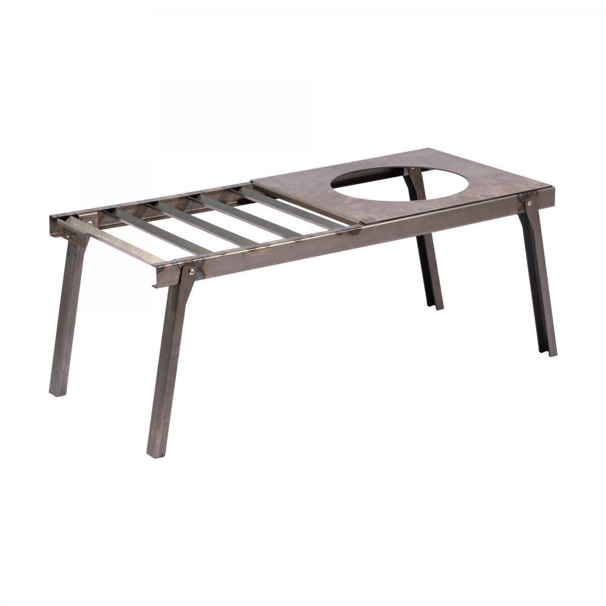 Решетка костровая "Следопыт" с подставкой под казан, PF-GR-14