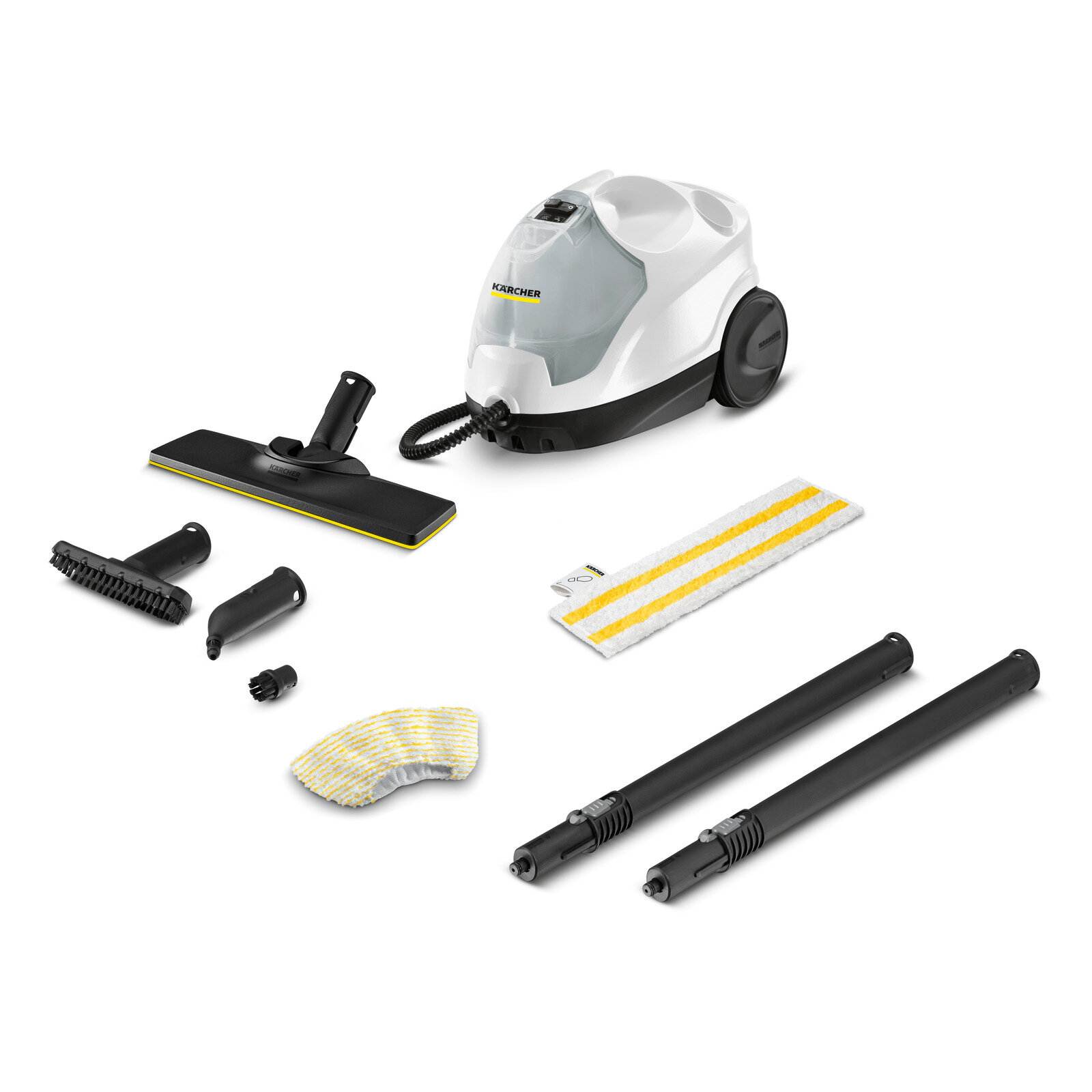Пароочиститель Karcher SC 4 EasyFix - мощность 2000 Вт, бак 0,8 л, паровое давление 3,5 бар, контроль пара