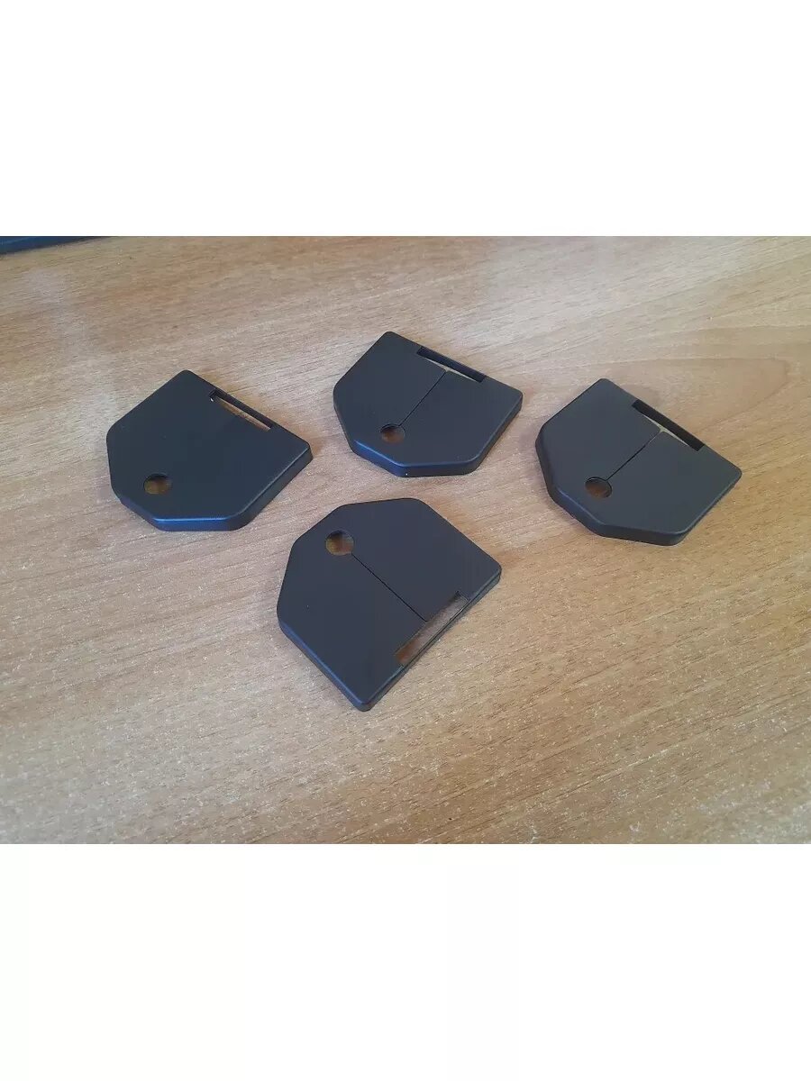 Накладки на петли защитные декоративные Форд Фокус 2 Мондео