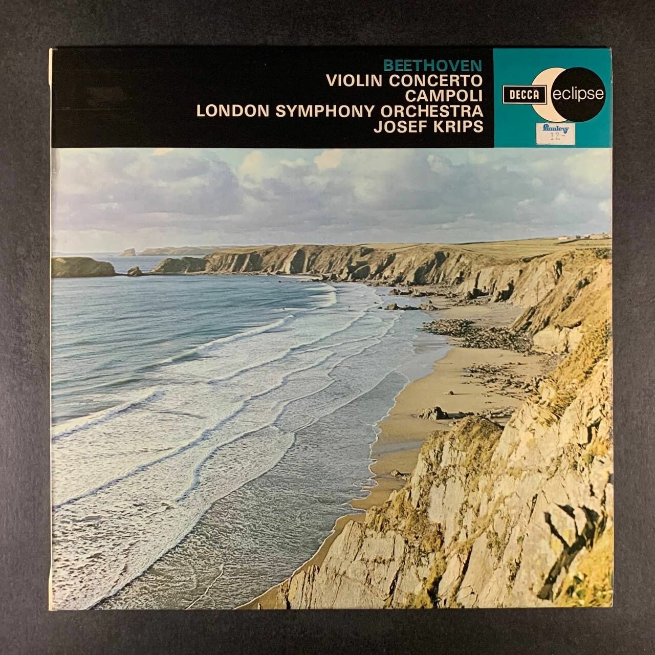Beethoven, Campoli, London Symphony Orchestra, Josef Krips - Violin Concerto (Виниловая пластинка)