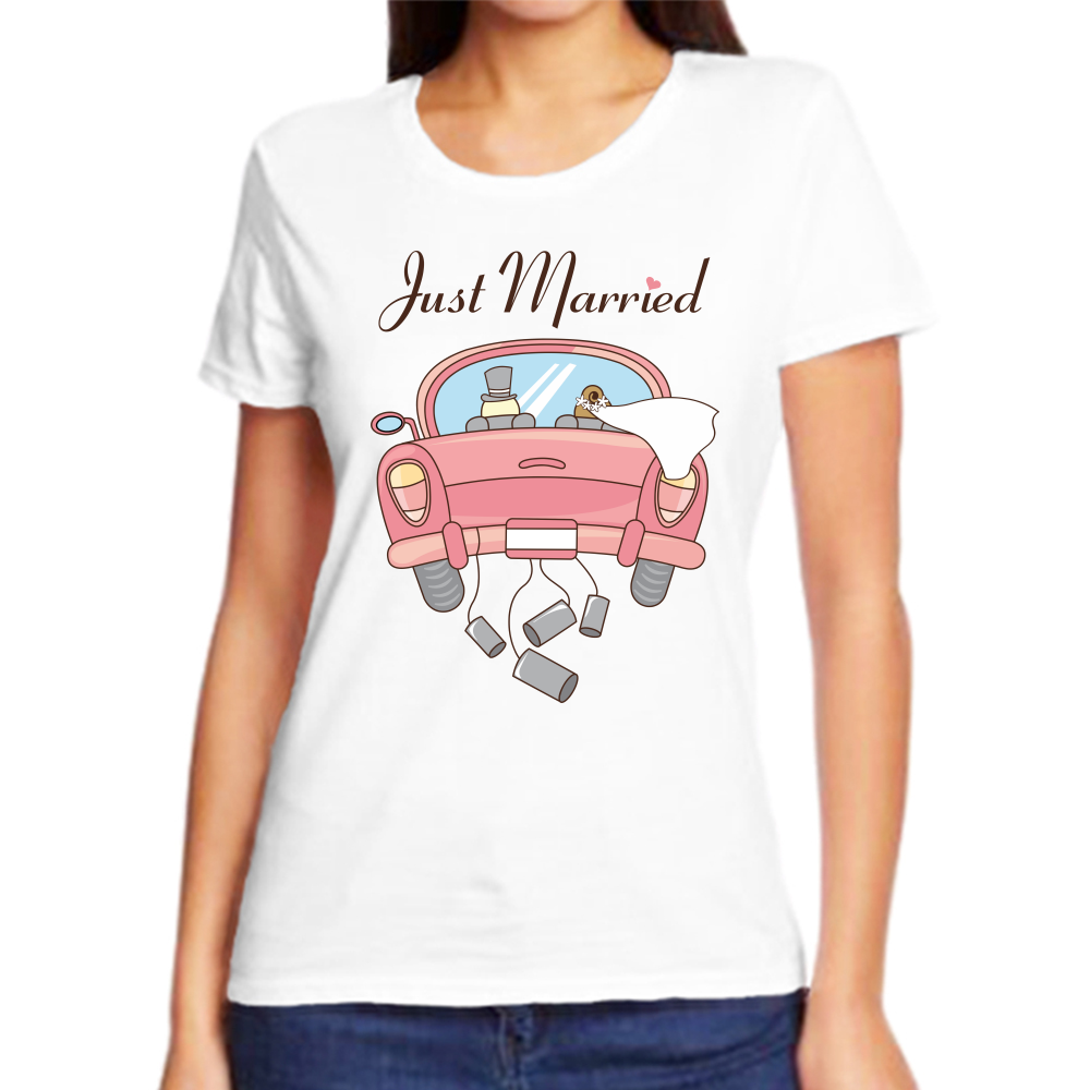 Футболка just married