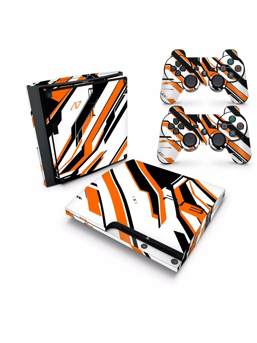 Наклейка защитная для приставки Sony PlayStation 3 SLIM