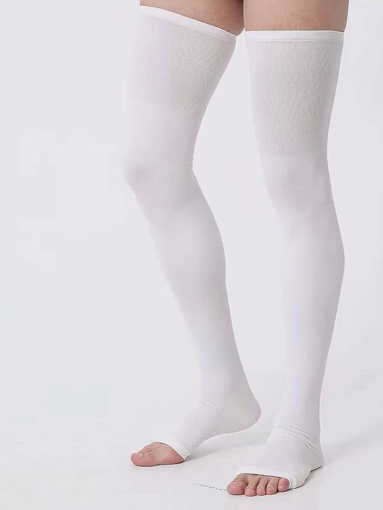 Чулки Белые антиэмболические компрессионные Filorosso 50den, 2 класс