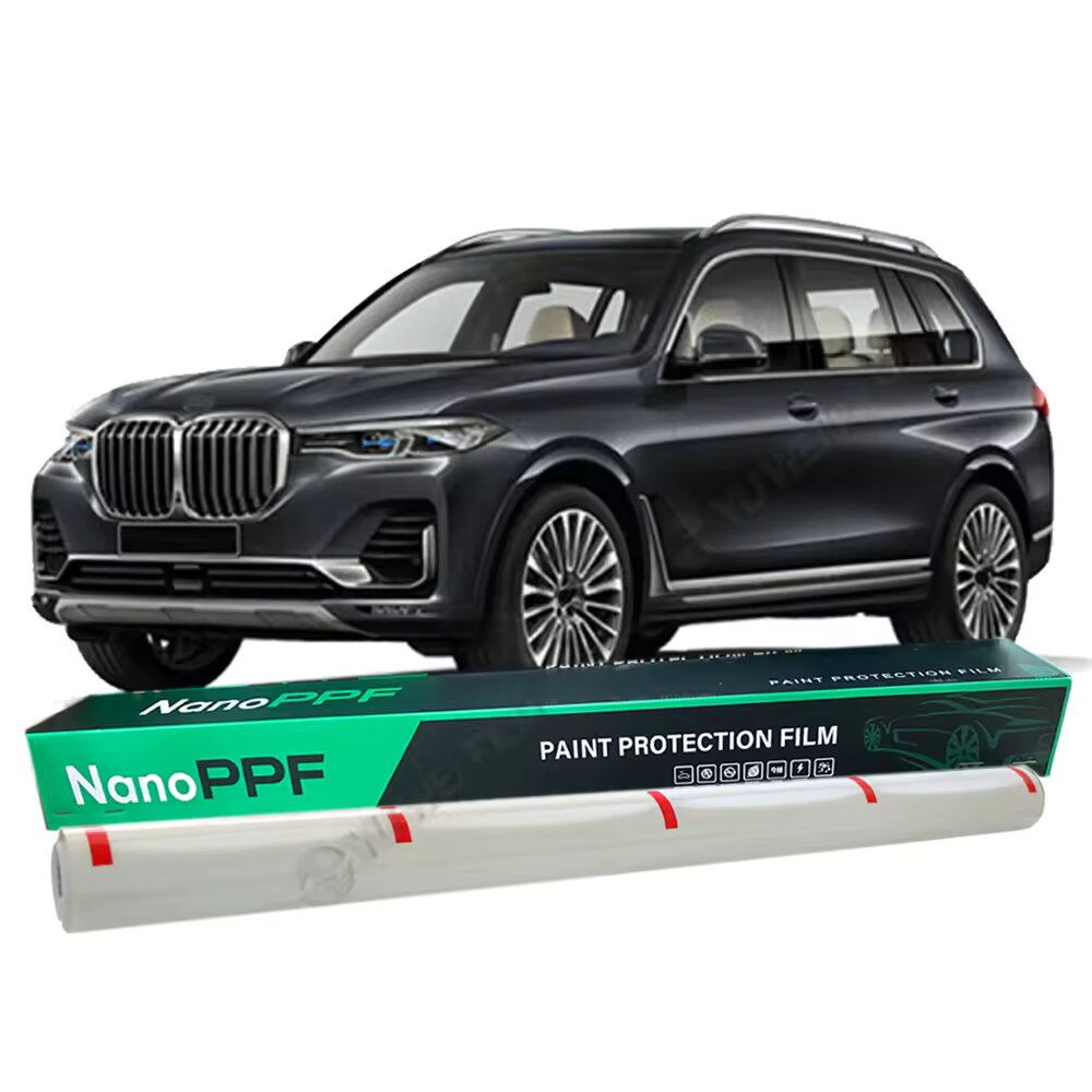 Полиуретановая матовая антигравийная матовая пленка NanoPPF Clear TPU Matte TOP 1.52*15м