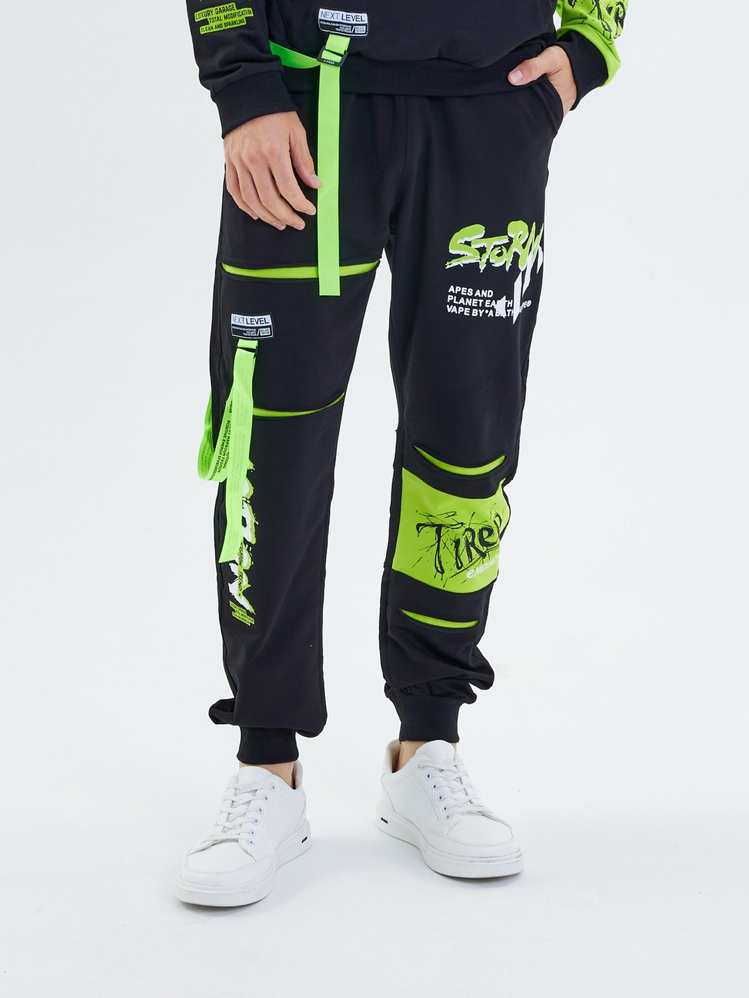 Брюки джоггеры Весна-лето 2024