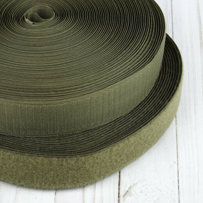 Липучка для шитья, лента контактная, ширина 25 мм