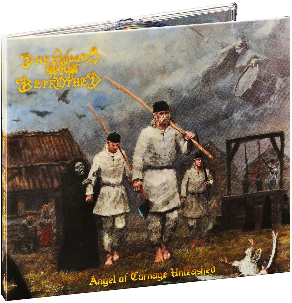 Darkwoods My Betrothed. Angel Of Carnage Unleashed (CD) (СД диск, Картонный бокс (digipack))
