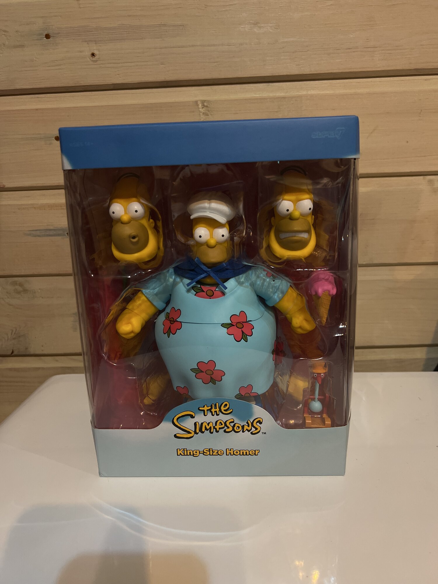 Фигурка Гомер Симпсон, the Simpsons, King size Homer. От Super7