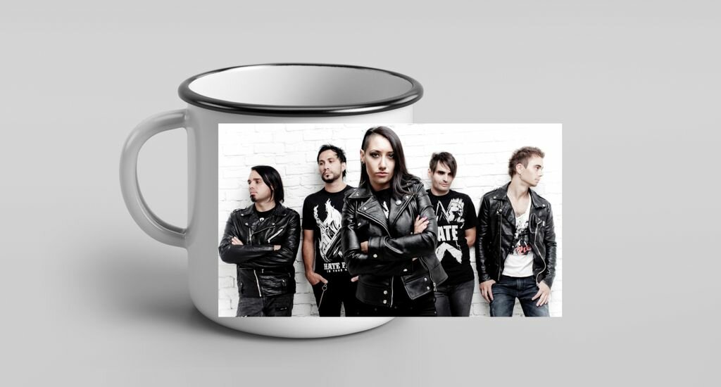 Кружка металлическая эмалированная Louna, Луна №11