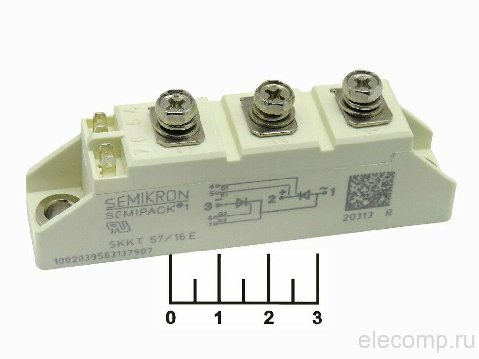 Тиристорный модуль SKKT57/16E