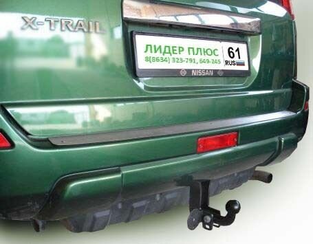 Фаркоп Лидер-Плюс для NISSAN X-TRAIL 1 (T30) 2001/9-2007 (кроме SPORT) с электрикой и сертифкатом в комплекте арт.(N102-A)