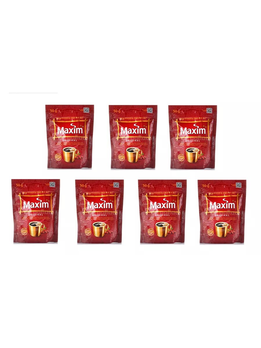 Кофе Максим 7шт по 50гр растворимый / Maxim