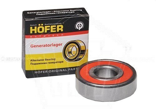Подшипник генератора ваз 2110 большой hofer (180303) hf 300 014
