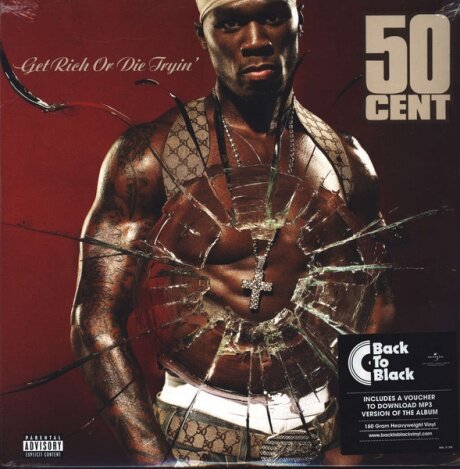 Виниловые пластинки, Shady Records, Aftermath Entertainment, Interscope Records, 50 CENT - Get Rich Or Die Tryin' (2LP)