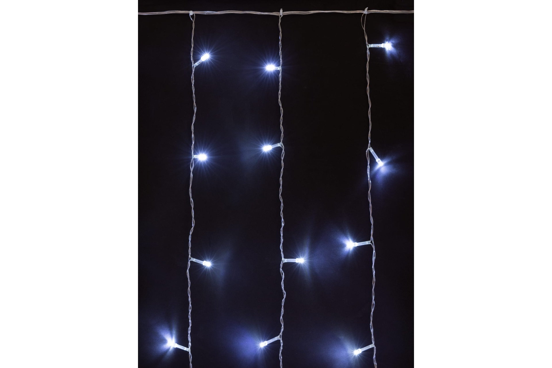Гирлянда светодиодная "Занавес" 1,5х1,5 м, 168LED, белый, 8 режимов, 250 В, IP20, TDM