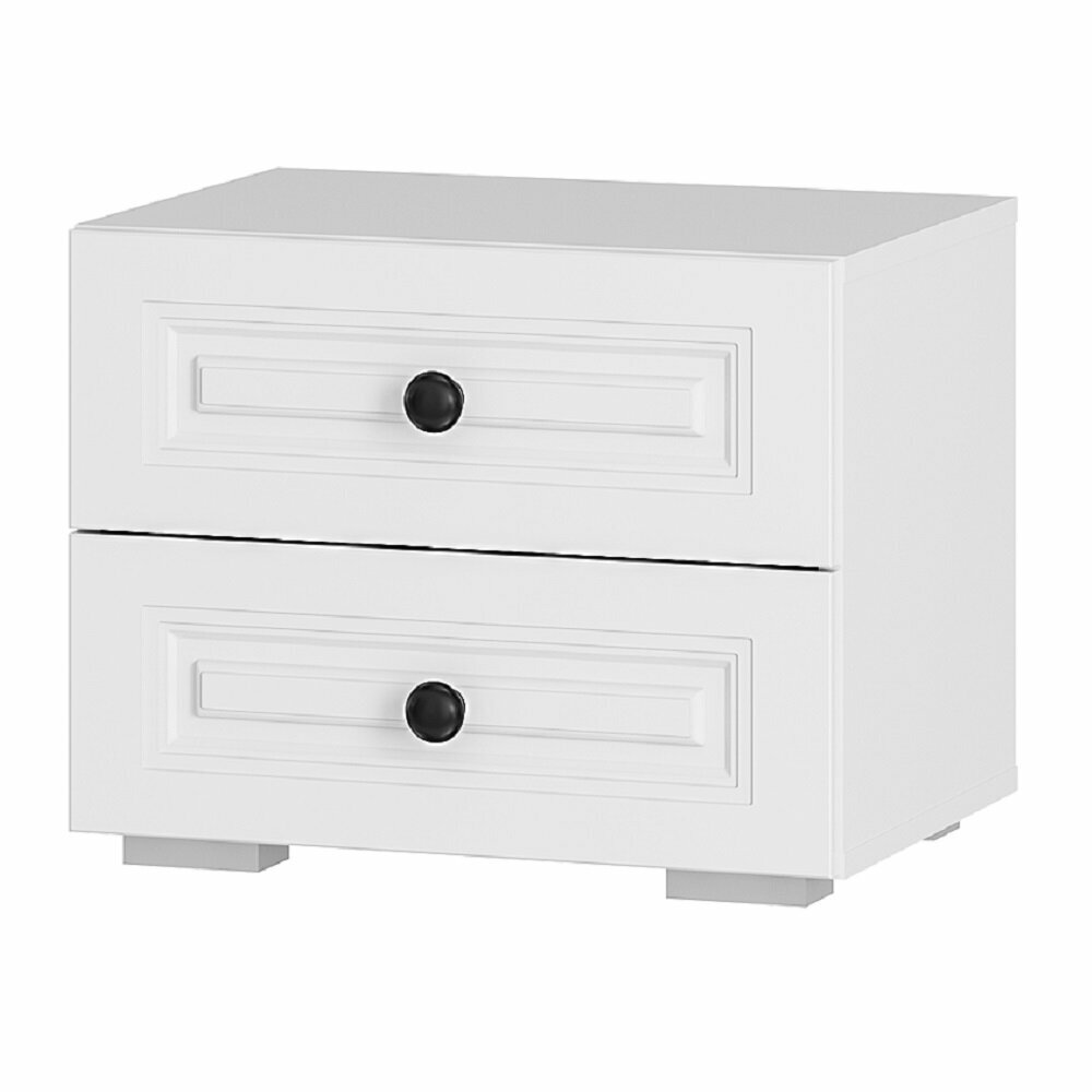 Тумба прикроватная BTS Софт ТБ-12 Белый/Эмаль белая (F26) арт.00-00143359 7058655401