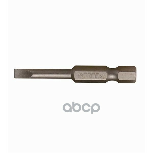 Биты (Вставка) Slotted 6.0 Мм. (50Мм, П/В 1/4, Мs2) Цена За Уп. 5Шт. SATA арт. 59317