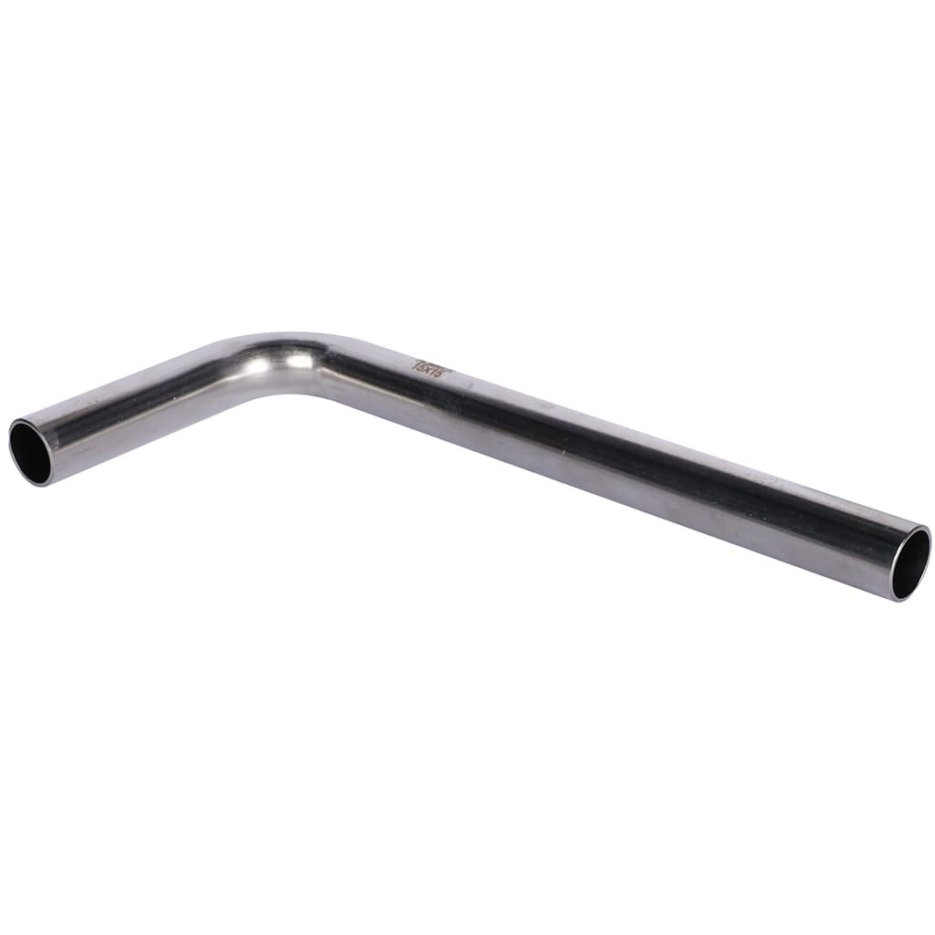 Отвод 90° безраструбный 70 х 160 мм, d=15 мм под пресс, из нержавеющей стали ROMMER