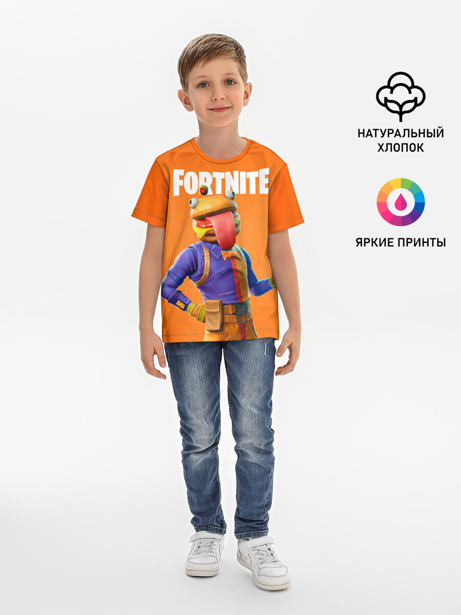 Футболка хлопковая детская Fortnite (Burger)