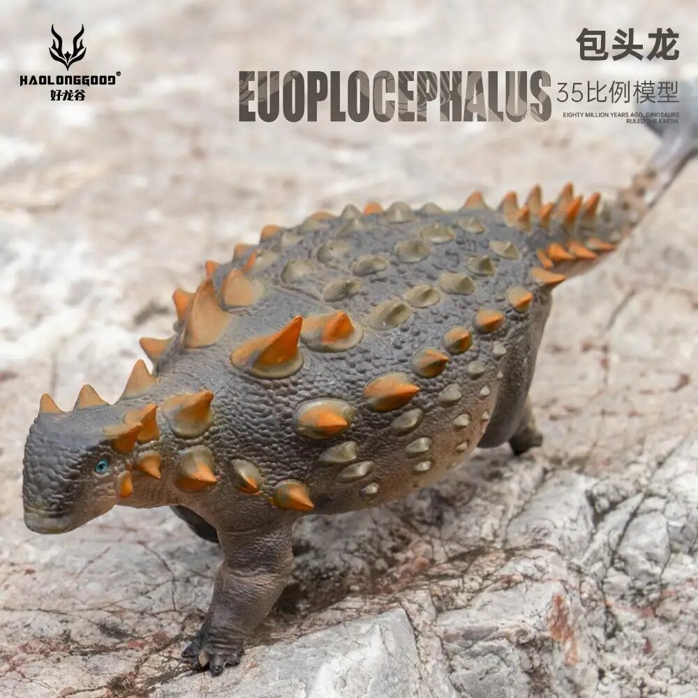 Euoplocephalus Ankylosaurus, модель динозавра 1/35, With Box
