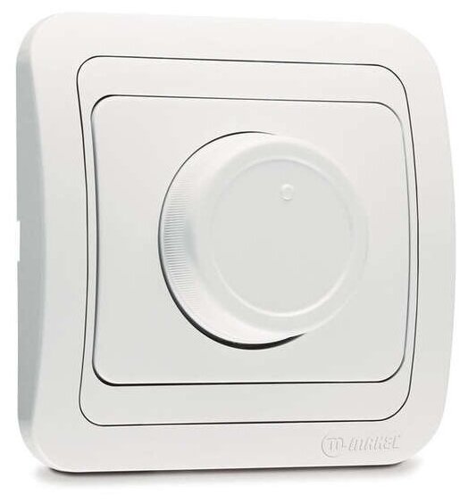 Светорегулятор СП 600Вт Mimoza бел/бел. Makel 12011