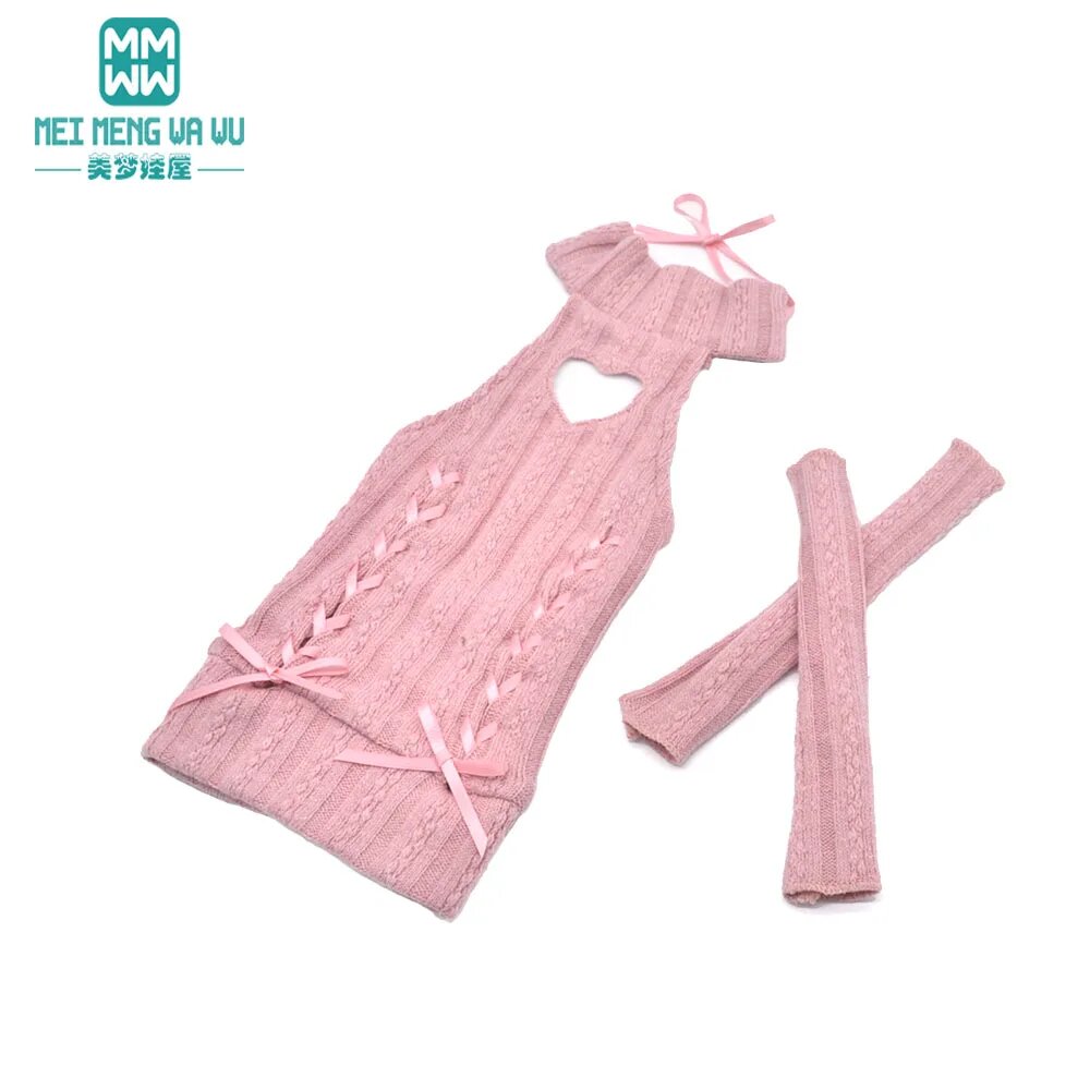Розовый свитер для куклы BJD, JPy-006-T-B, большой размер