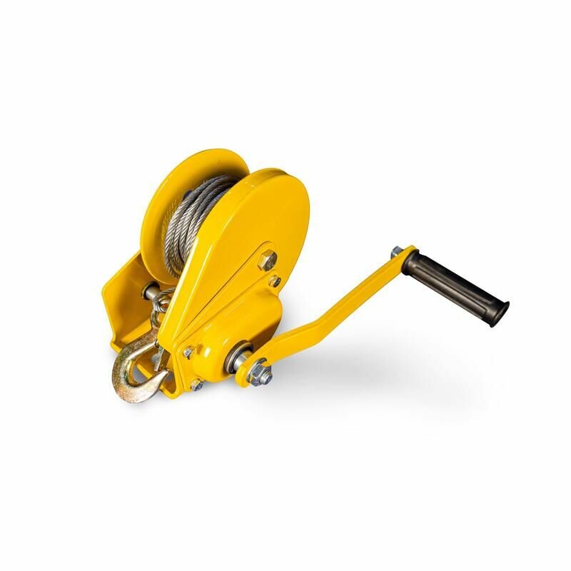 Лебедка ручная TOR ЛБ-1800 BHW г/п 0,81 т с канатом 20м