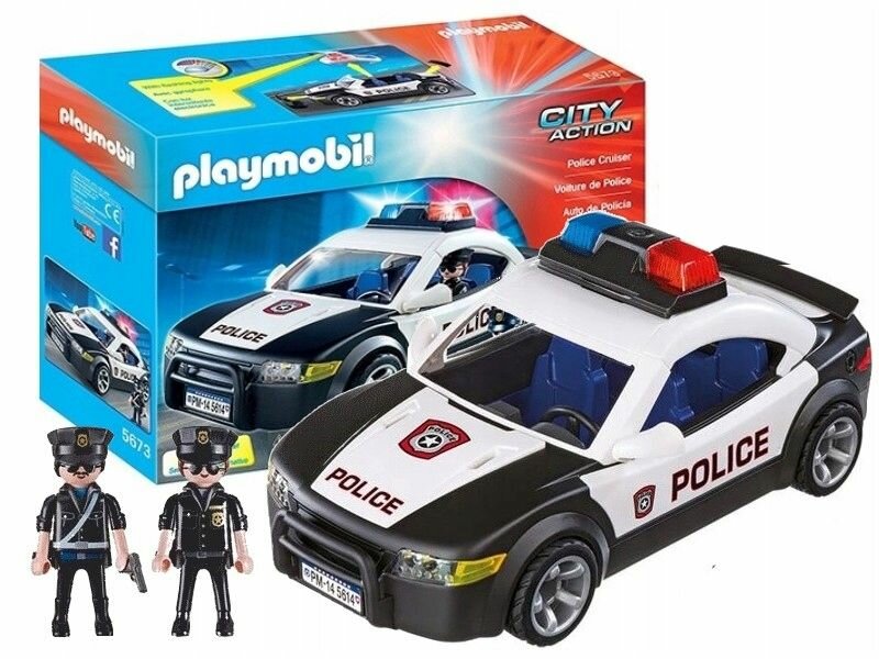 Конструктор Playmobil City Action - Полицейская машина - Плеймобиль Сити 5673 ZY