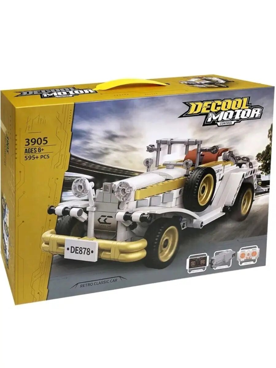 Конструктор Ретро автомобиль модель Retro Car аналог LEGO