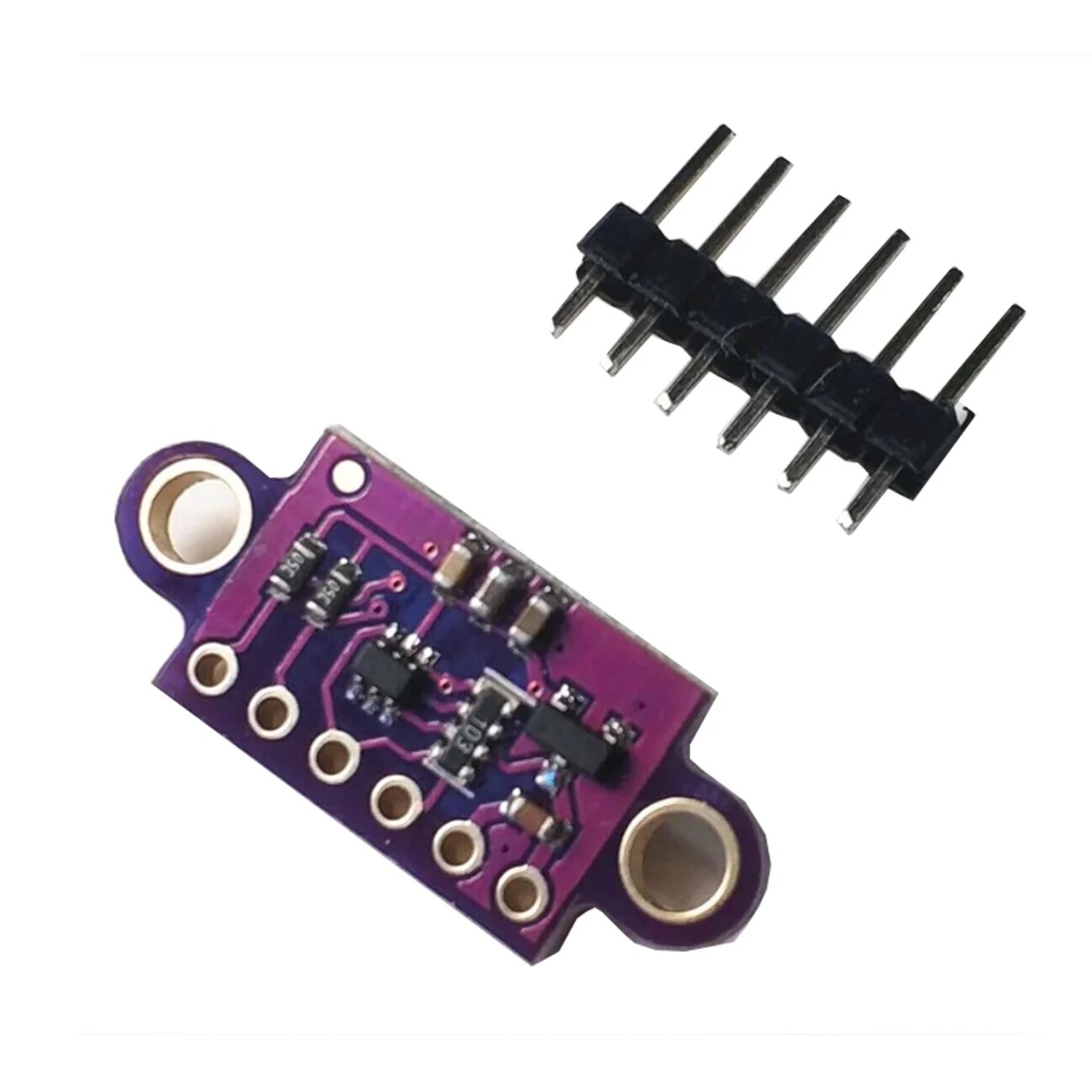 VL53L0X Лазерный датчик дальности по времени (ToF) Прорыв 940 нм GY-VL53L0XV2 с крышкой I2C IIC 25 мм * 10,7 мм