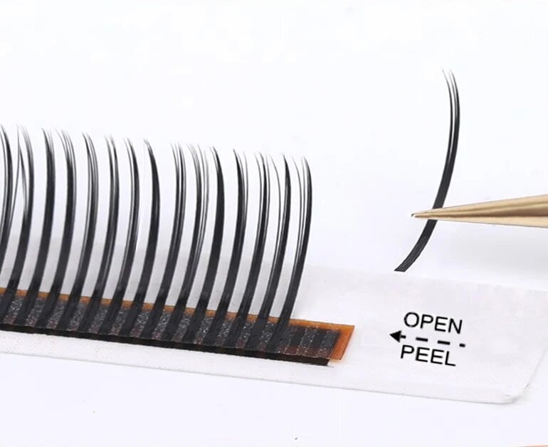 MARIA 5D Flora Lashes, C изгиб, 14mm, черные