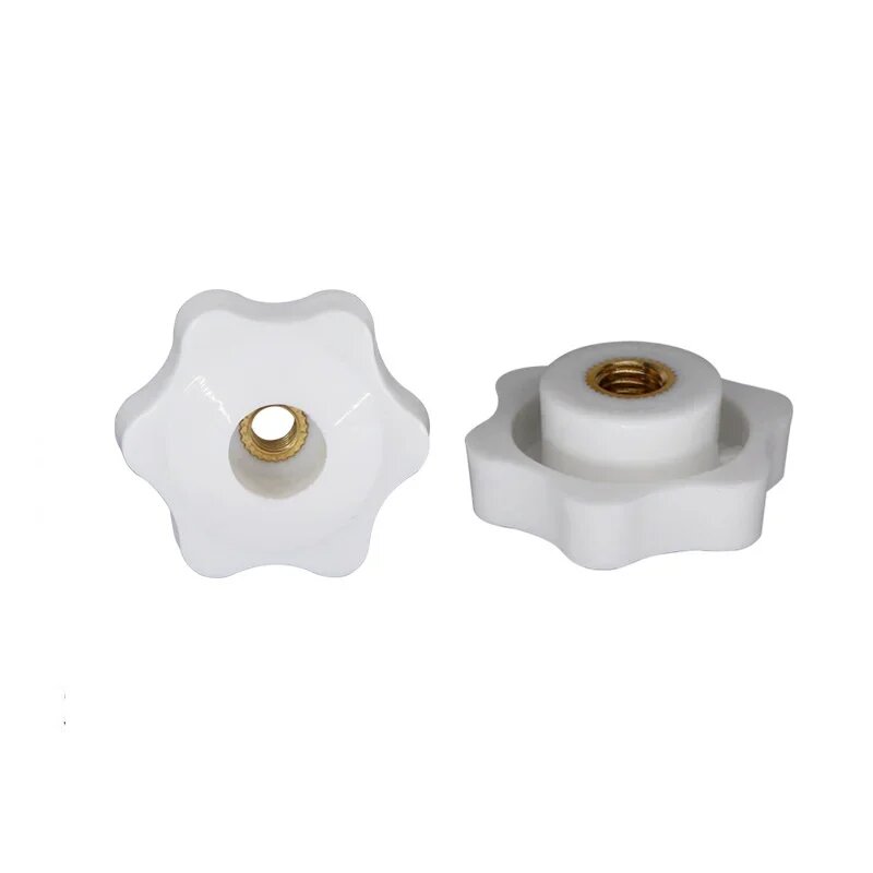 Пластиковая гайка M12, белая, Head 48mm