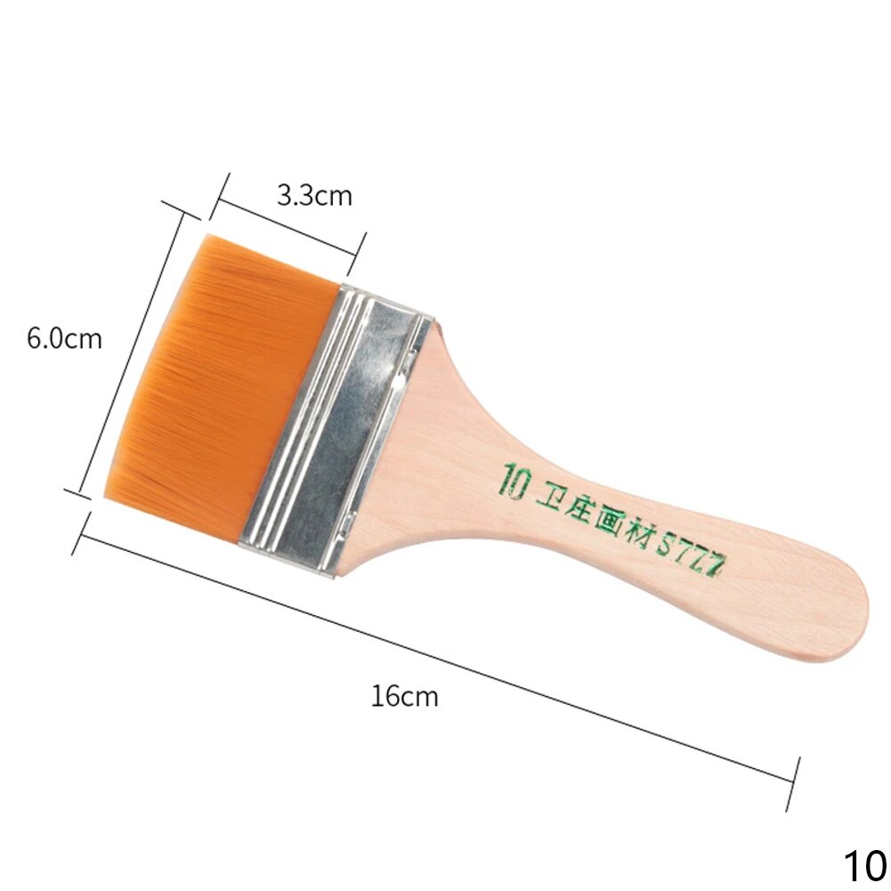 Нейлоновые кисти для рисования, 12 размеров 10