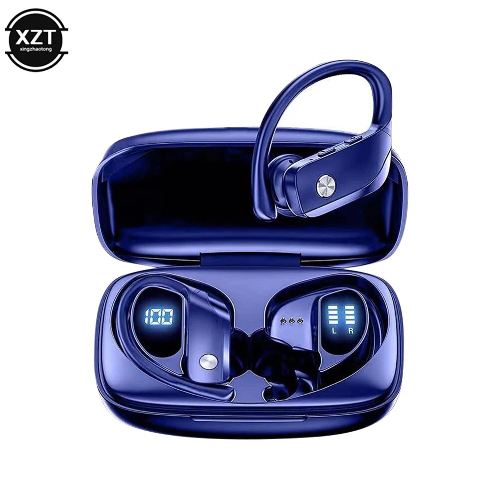 Беспроводные наушники XZT T16, синие