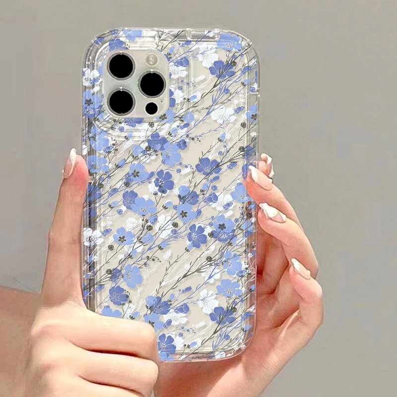 Чехлы для телефонов с цветочным рисунком для iPhone 17, чехол для iPhone 16 TH83, For iPhone 16 Pro