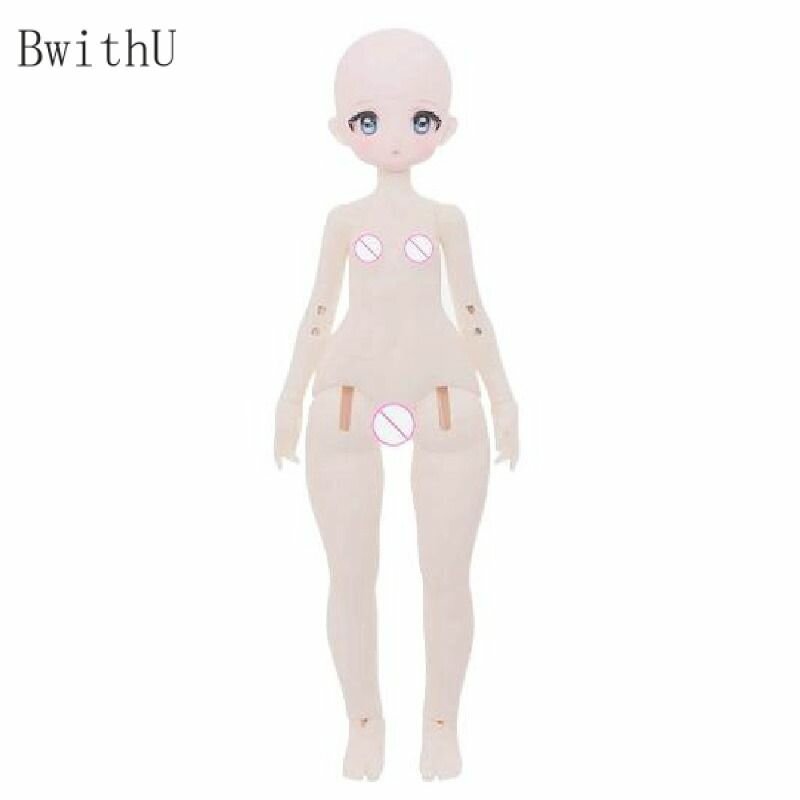 BwithU Yurina 1/4 Bjd обнаженная кукла с нормальной кожей, без макияжа, без аксессуаров