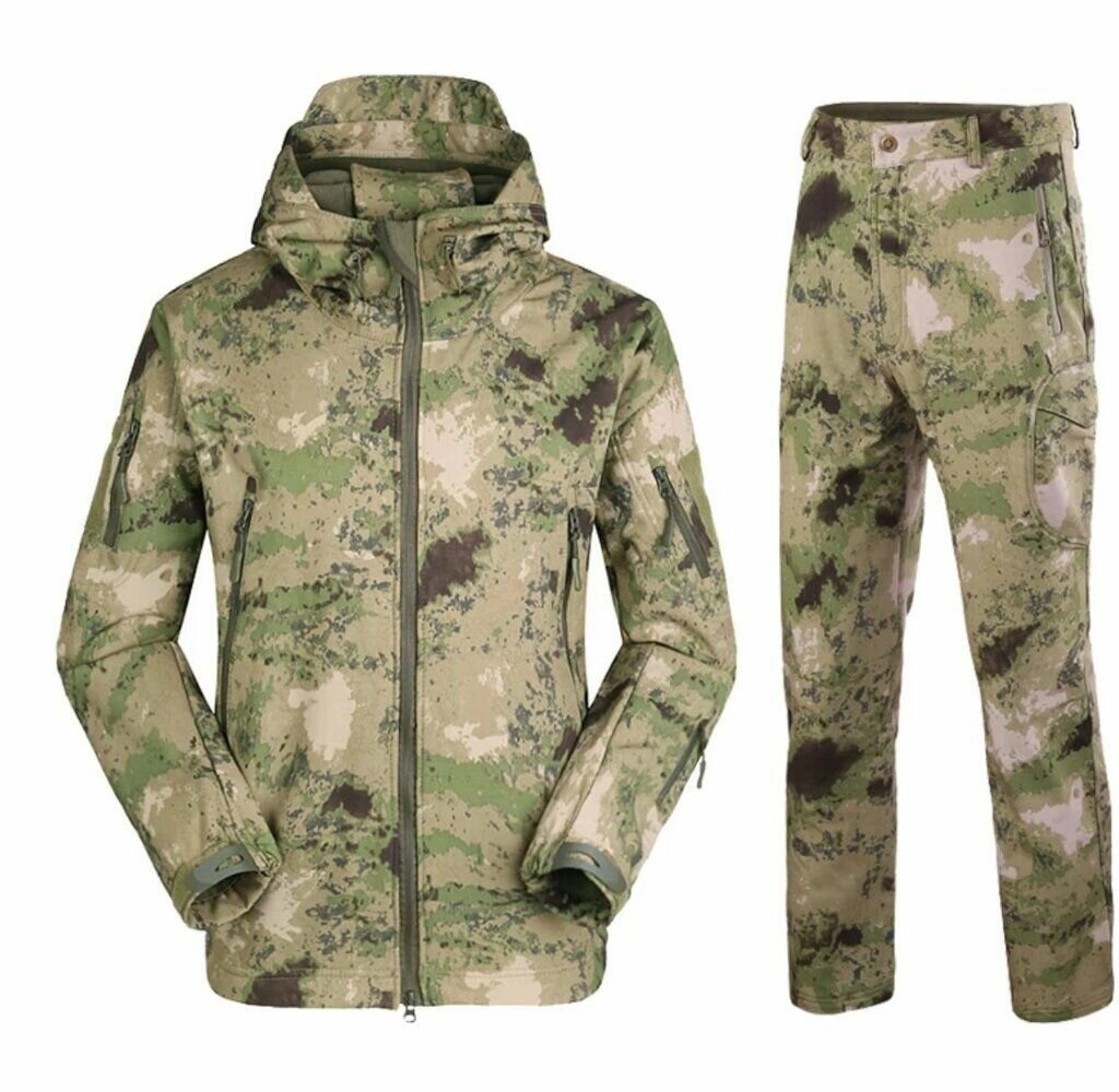 Костюм мужской Тактический , демисезонный, softshell, непромокаемый