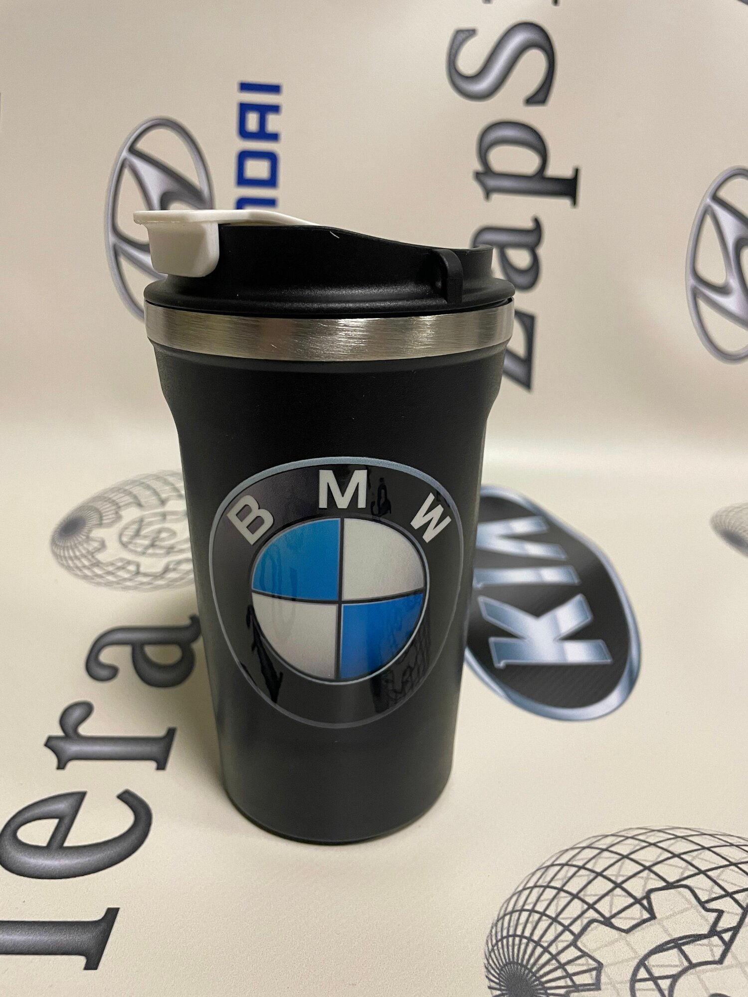 Термокружка автомобильная BMW 380 мл