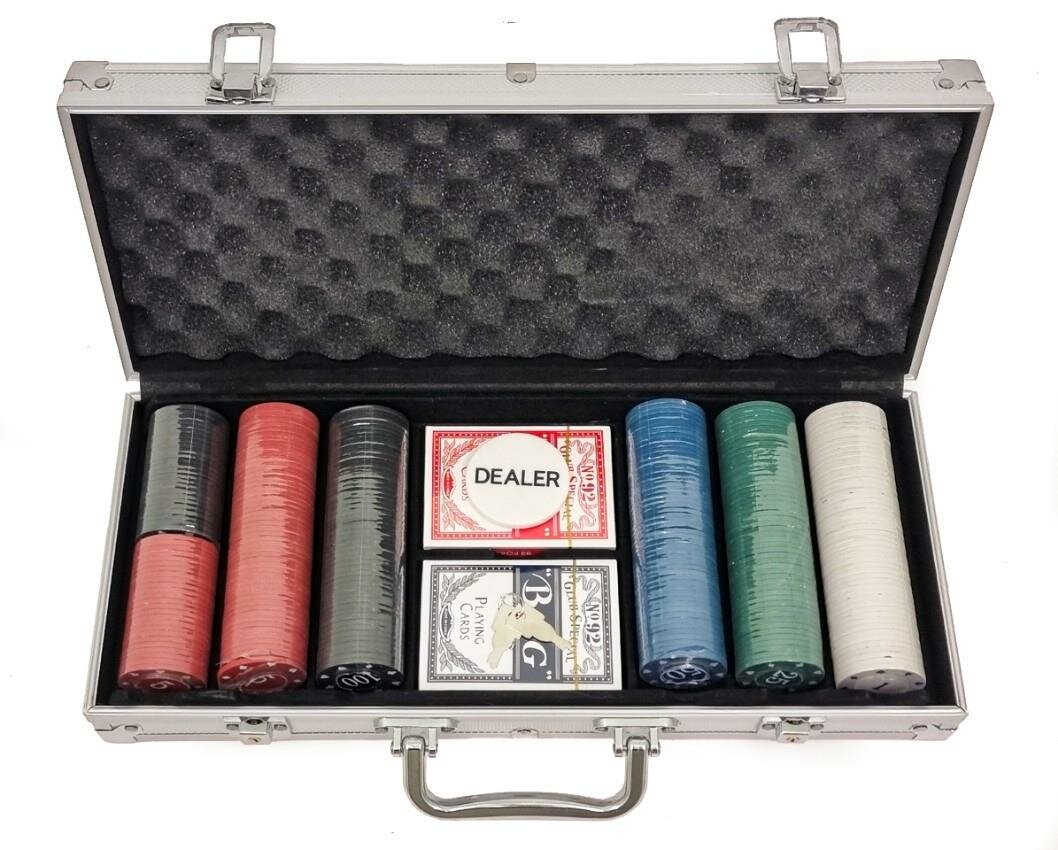 Набор для покера Texas на 300 фишек 63895 Partida