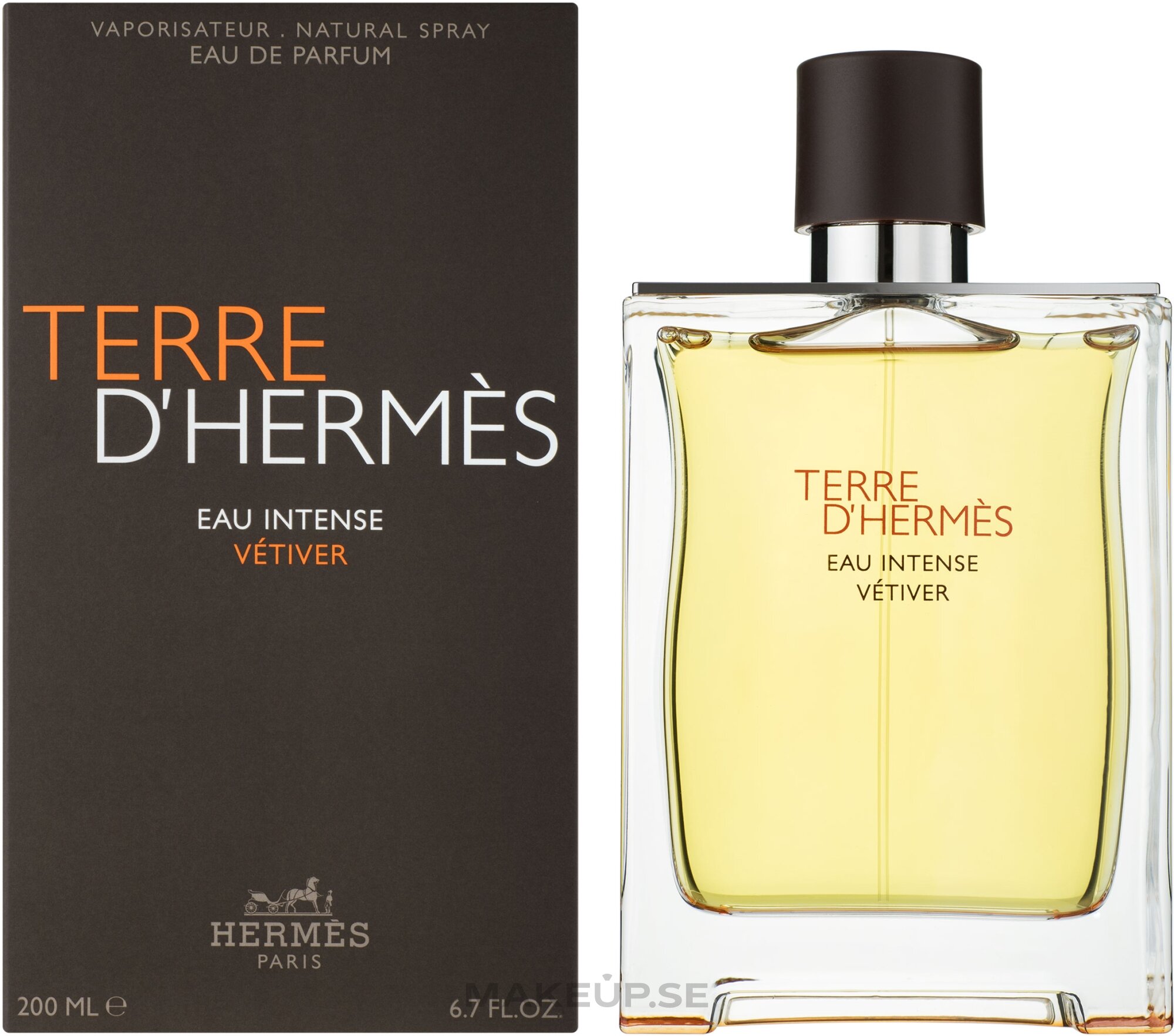 Парфюмерная вода Hermes " Terre D'Hermes Eau Intense Vetiver " — для мужчин, 50 мл