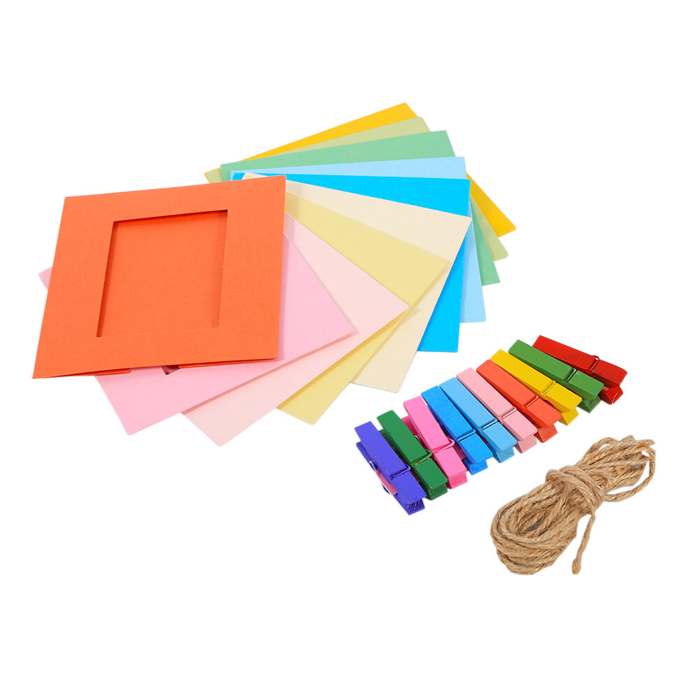 10 шт 3 -дюймовых висящих цветовой фоторамки Lomo