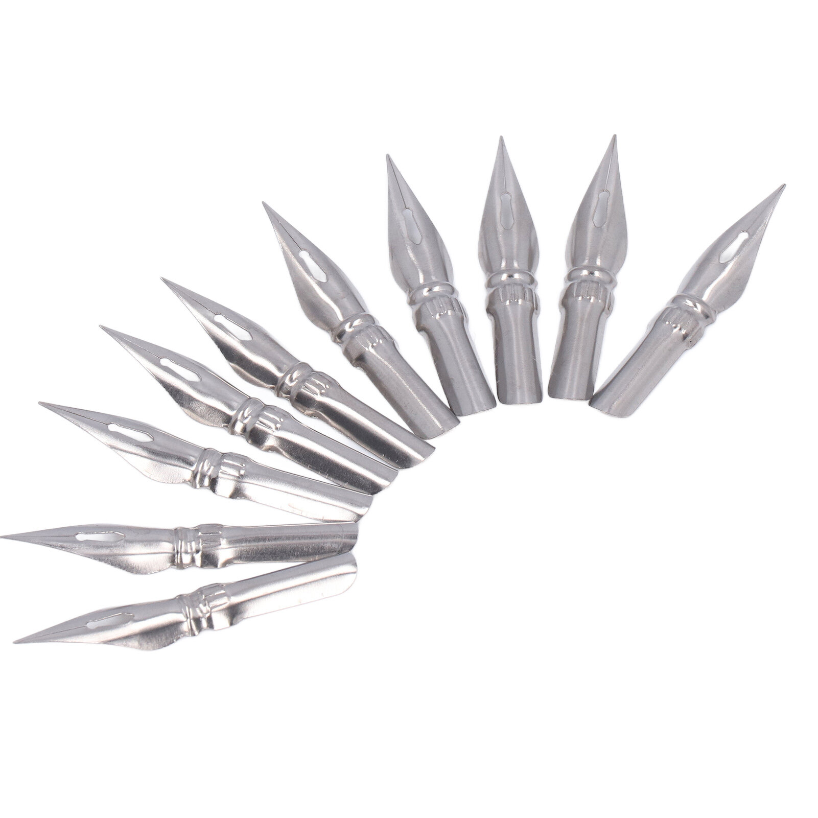 Прочное перо для каллиграфии Гибкий высокопроизводительный сменный наконечник пера для письма в виде цветов и орхидей из высококачественного материала, сверхтонкий наконечник для плавного потока чернил