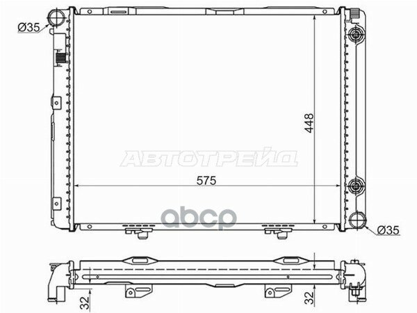 Запчасть системы охлаждения Sat MB00071 системы охлаждения Mercedes-Benz 190