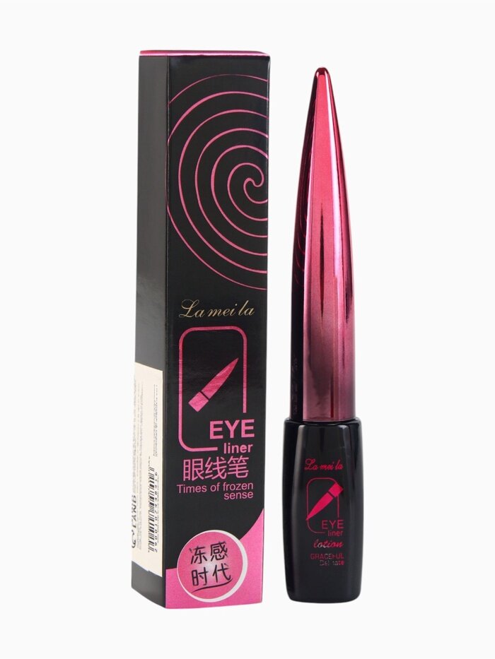 Черная матовая подводка для глаз, водостойкая, 9 гр 10744841