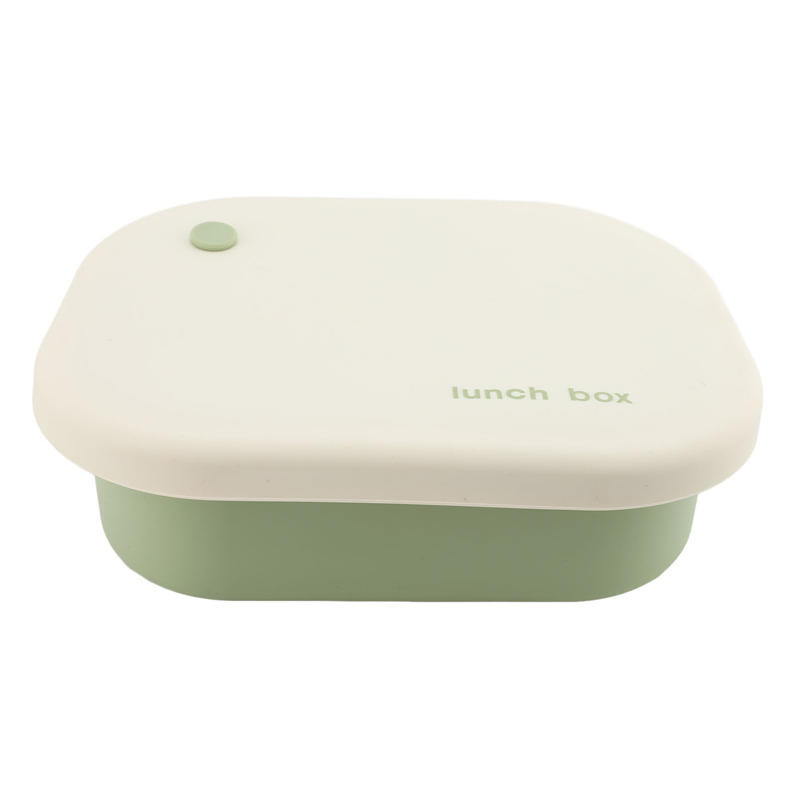 Силиконовая коробка для ланч -коробки Микроволновая печь 4 отсека для пищевого соревнования запечатанное контейнер для хранения продуктов питания с крышкой для рабочего путешествия Пикник зеленый