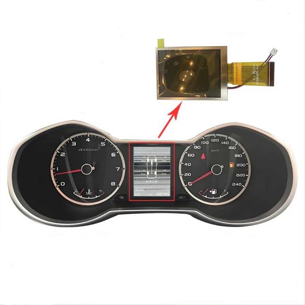 Для Geely BOC Atlas Boyue автомобильная приборная панель небольшой экран ЖК-экран 2016-2018 модель год экран дисплея в сборе